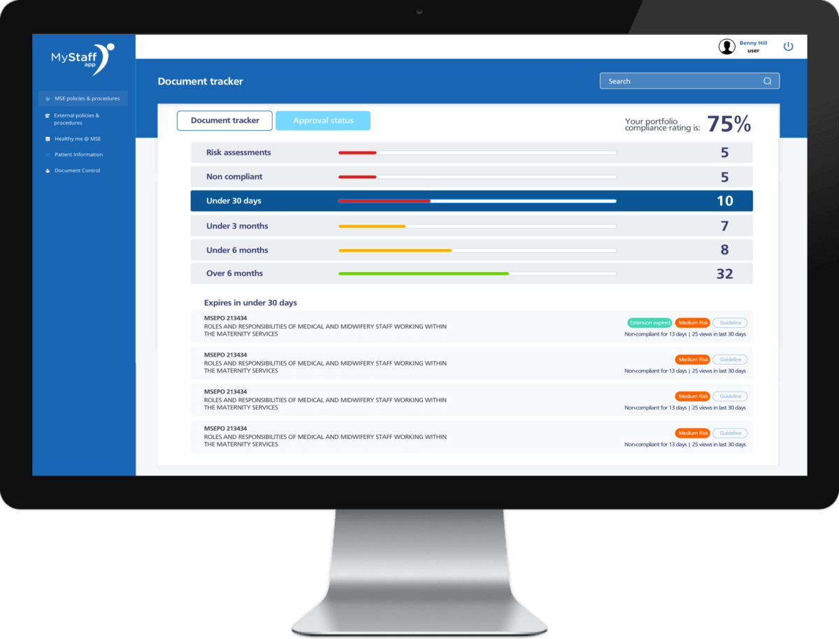 NHS Document Management Systems | MyStaffapp